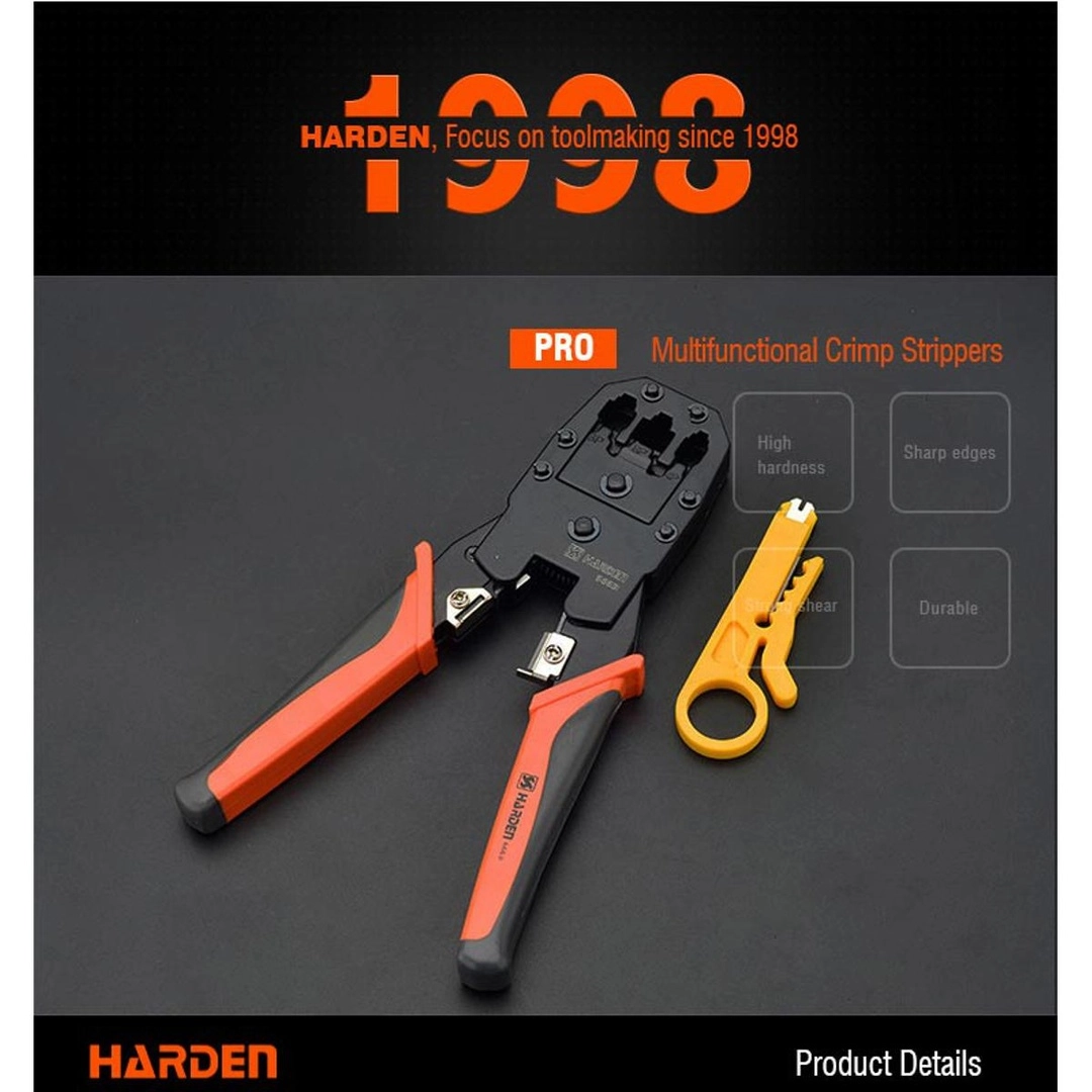 Professional LAN PUNCHER Cable Crimp Tool Sets Wire Stripper LAN Cable ...