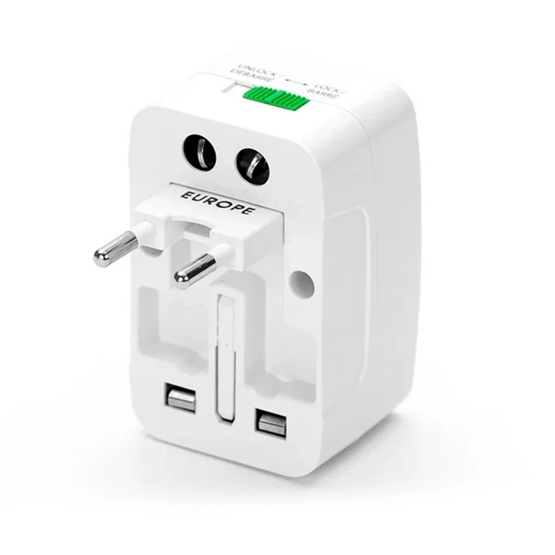Universal International All in 1 Travel Adapter Multi Plug Power Socket ...
