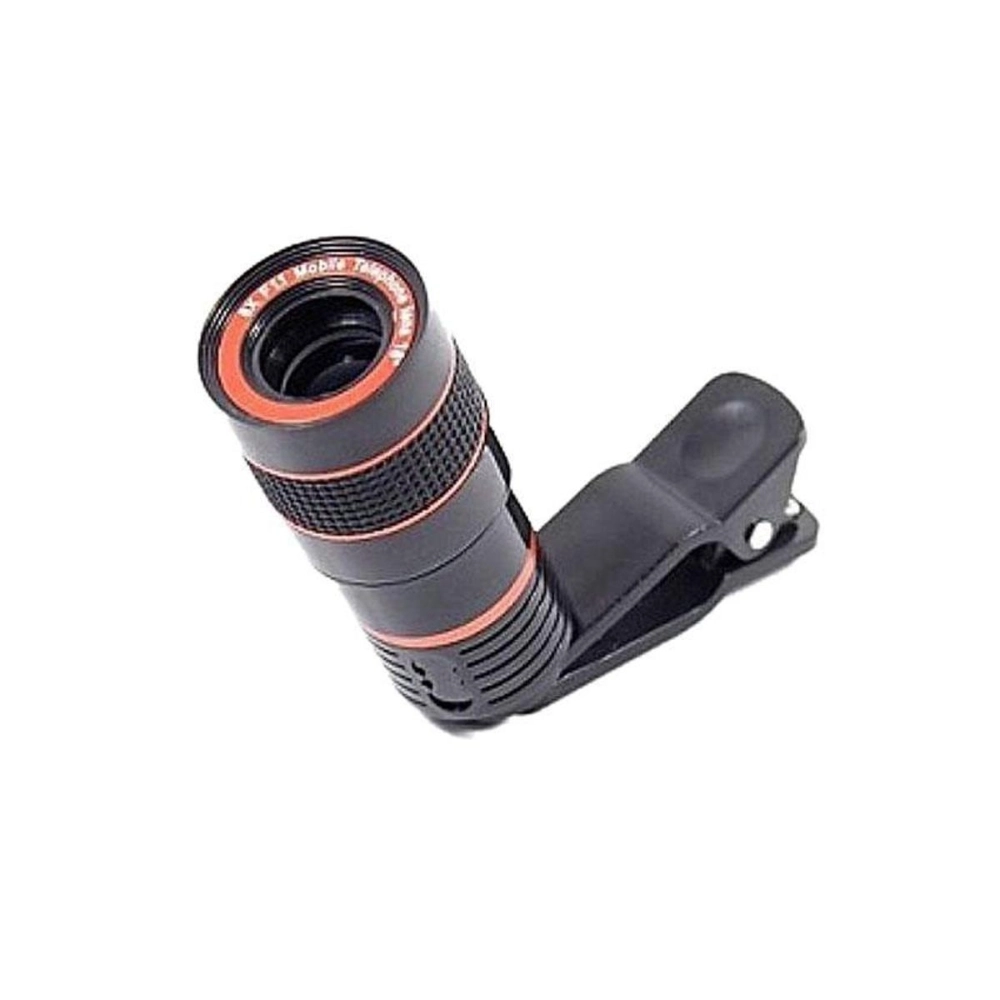 Universal 8X Zoom Lens for Smart Phones Cameras - Black