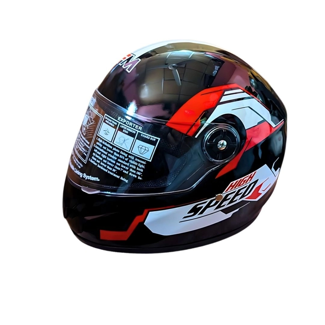 SFM 360V High-Speed Full Face Motorcycle Helmet – Aerodynamic ABS Shell ...
