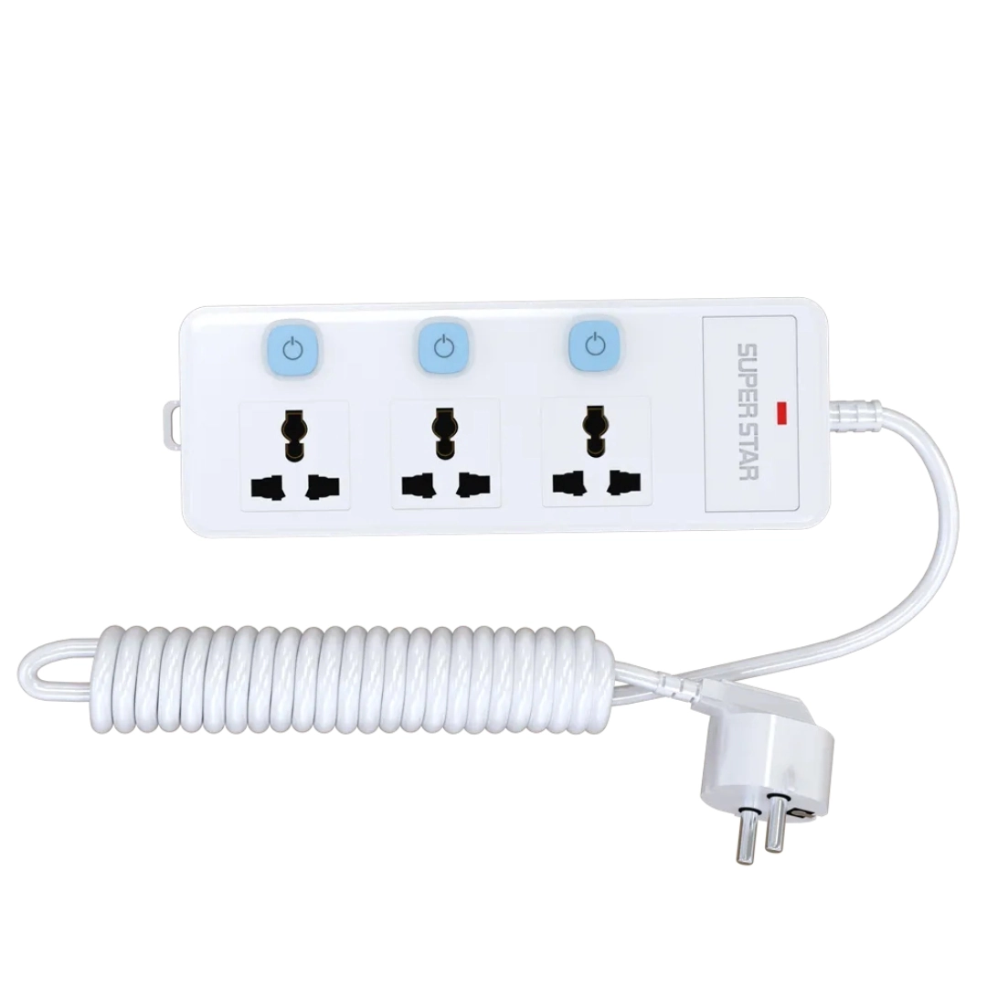 2PIN 4S SUPREME EXTENSION SOCKET (15')