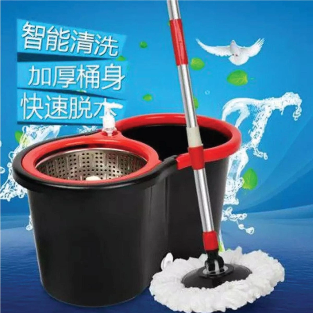 Premium 360 Spin Mop High Quality Microfiber Brand New Easy Magic Spin ...