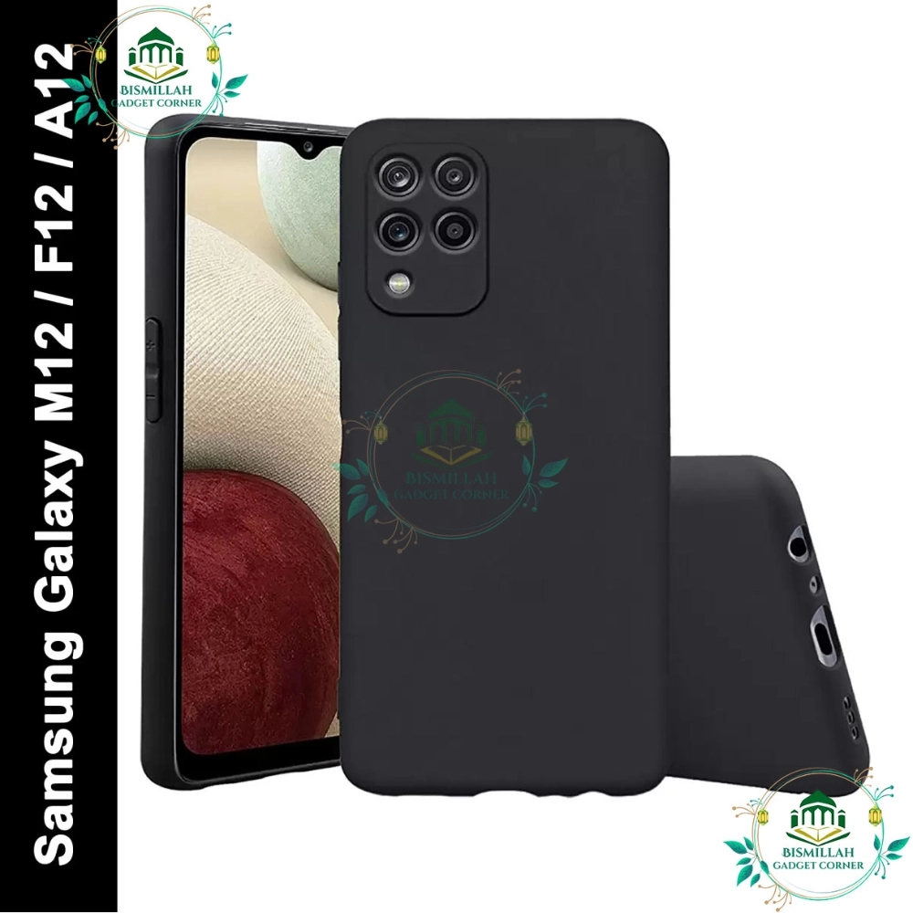 Premium Liquid Silicone Phone case for Samsung Galaxy A12 Liquid ...