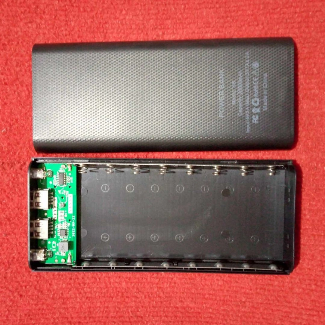 8 Battery Power Bank Case With LCD Display Circuit 8×18650 Battery ...
