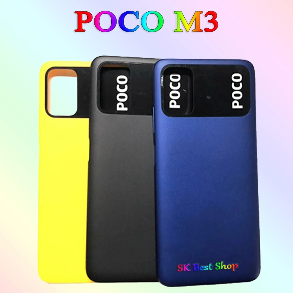 Xiaomi Poco M3 battery backshell Replacement Back Battery Cover For ...