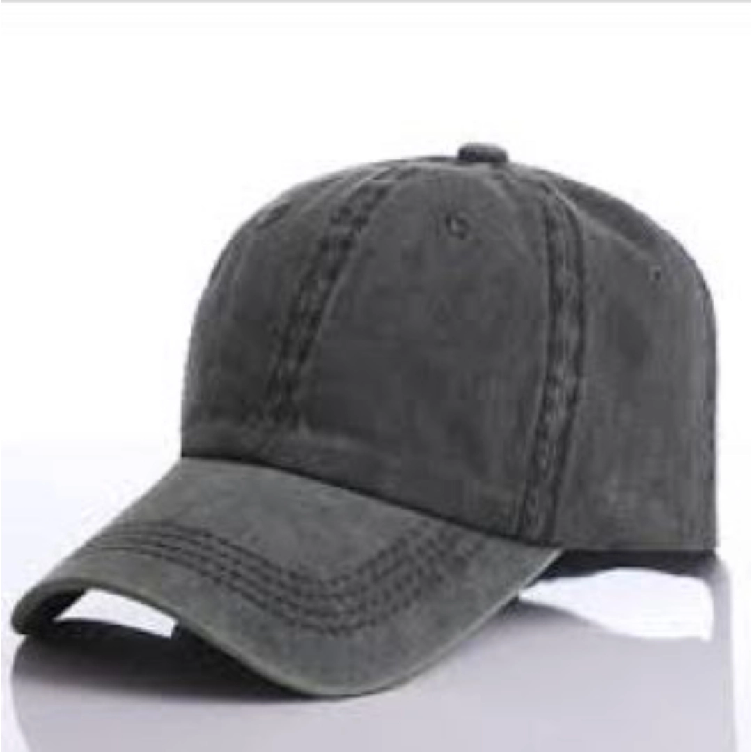 One Colour Loose Denim Wash Cap/ Hat Premium