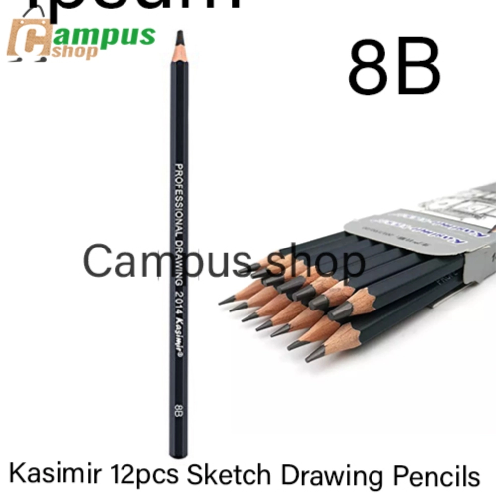 Kasimir 12pcs Graphite Sketching Pencils Professional Sketc;6h Pencils ...