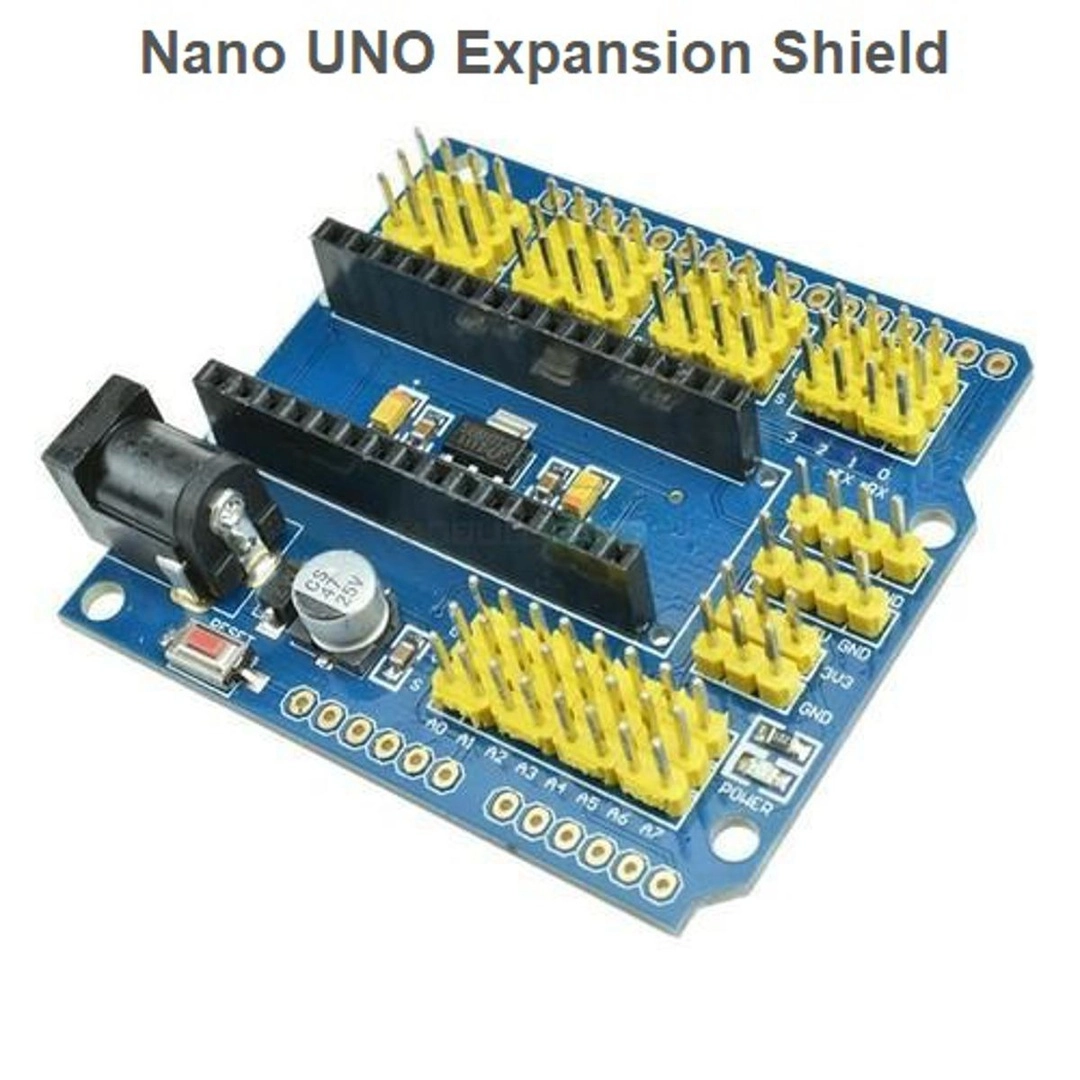 Arduino NANO Expansion Shield Adapters Breakout Board ATMEGA328P NANO I ...