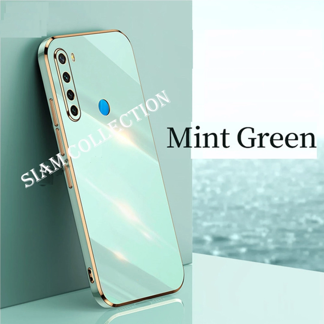 Infinix Hot 9 Luxury 6D Plating Soft Casing Silicone Square Frame Phone ...