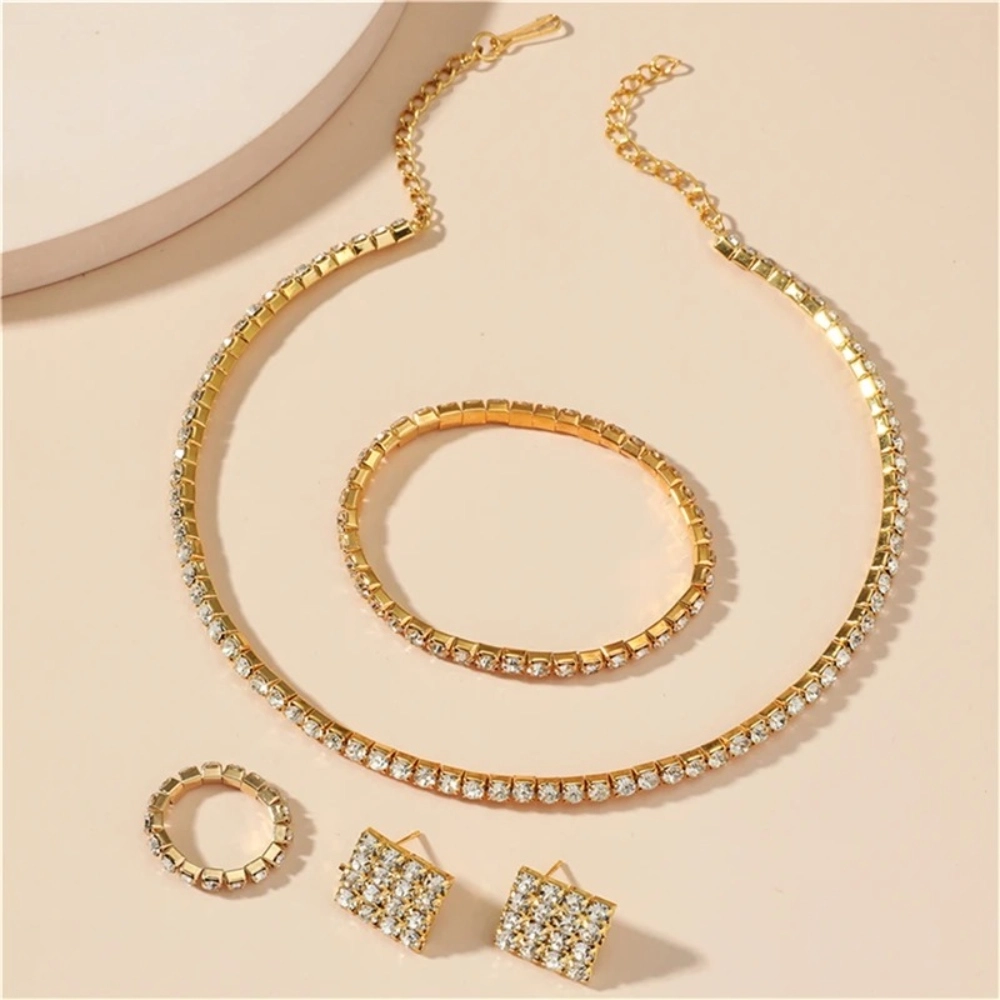 Exclusive High Quality Diamond Cut Style Jewelery Combo Necklace Set ...