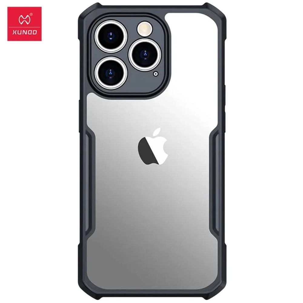Xundd iPhone 14 Pro Max Shockproof Transparent Bumper Back Cover