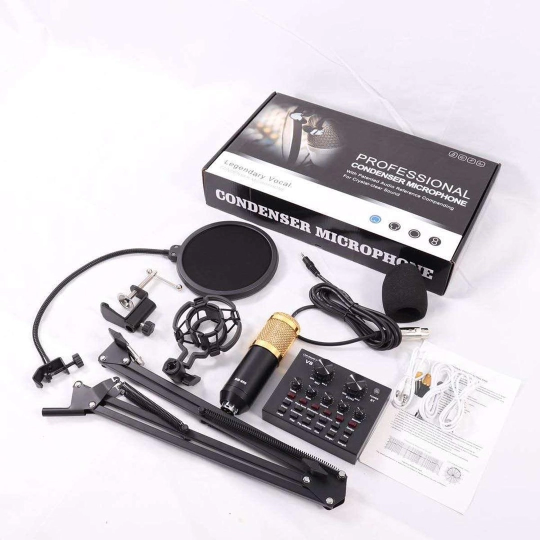 Legendary Vocal Professional Studio Record Microphone Set Bm 800 Voice ...