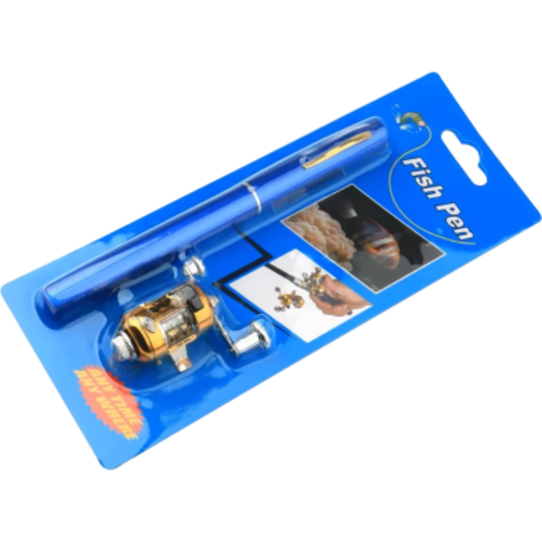 Pen Shape Folded Fishing Rod Mini Portable Pocket Telescopic Fishing ...