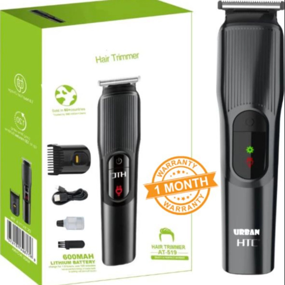 HTC AT-519 Lithium battery home use hair trimmer Indicator light ...