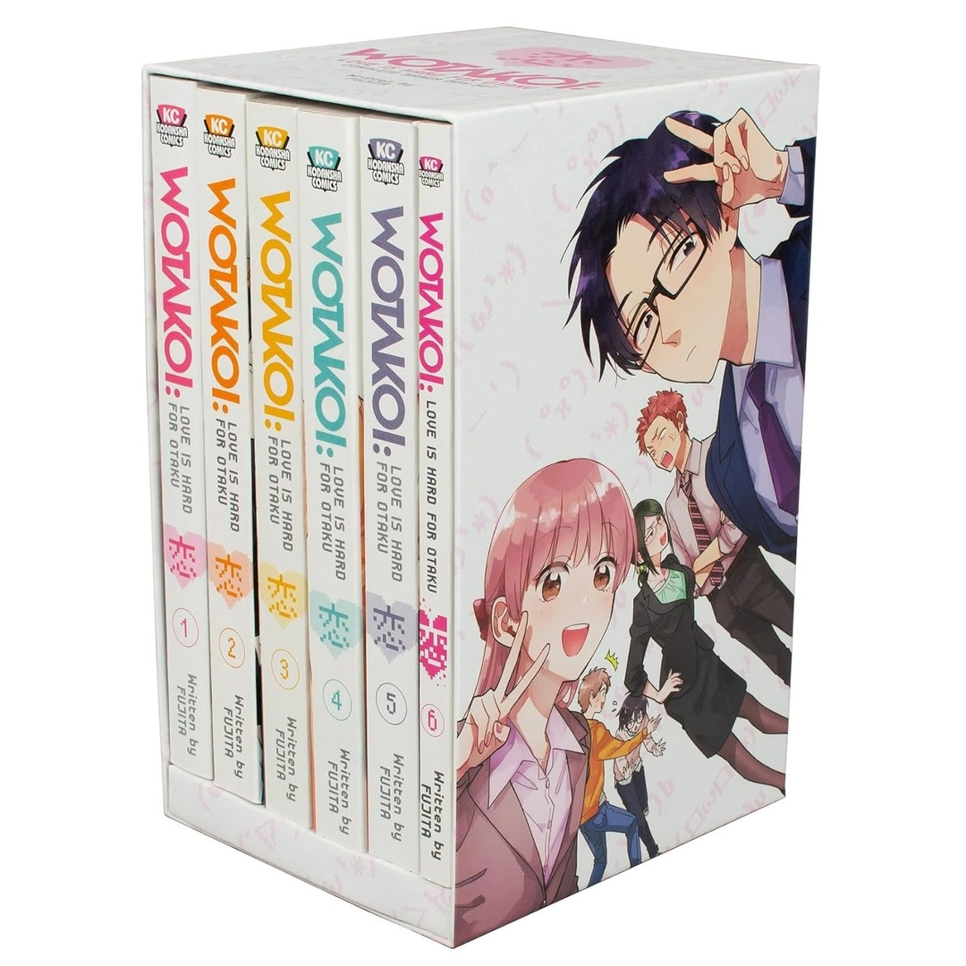 Wotakoi: Love Is Hard for Otaku vol (1-6) Complete Manga Set (without ...