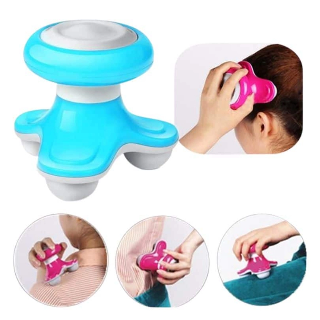 Apple Electric Mini Handheld Vibrating Body Massager & Slimming Device ...