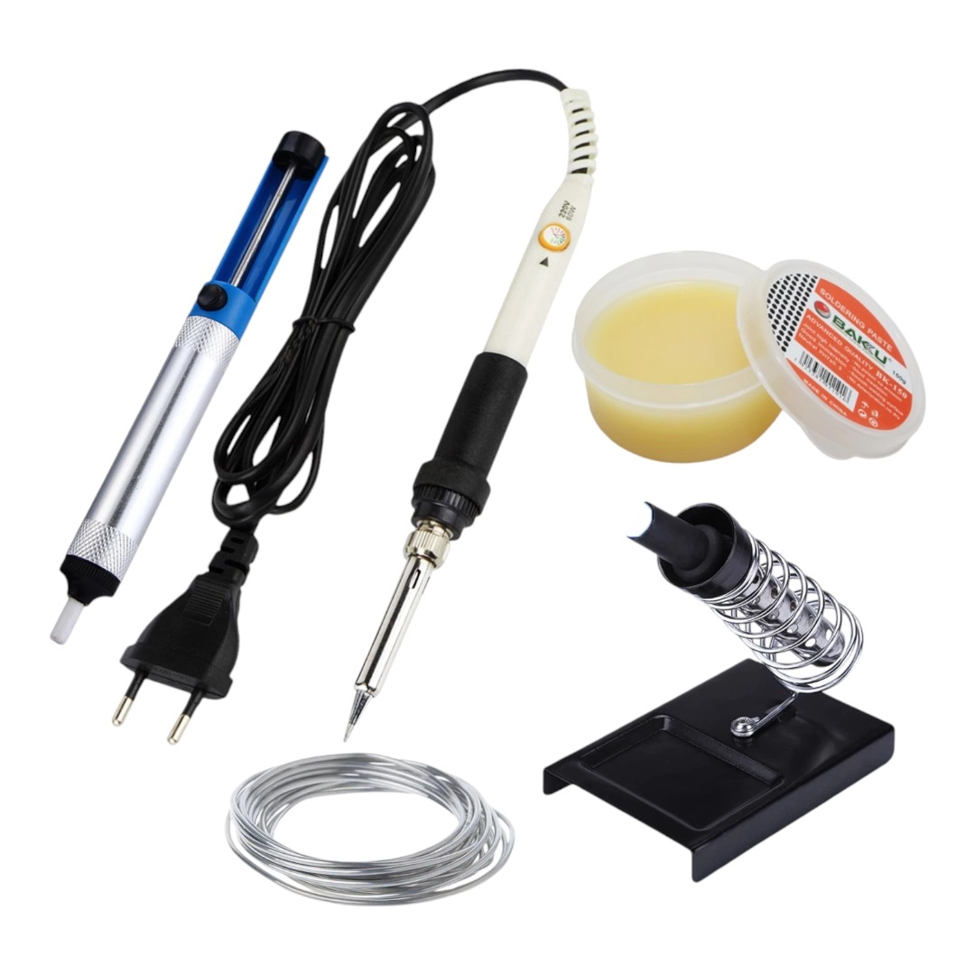 Professional Soldering Iron Combo With Metal Stand And 908 Iron