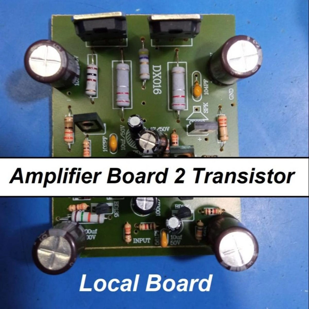 2 IC With 2 Transistors Circuit Board 2 Amplifiers Transistor Mono ...
