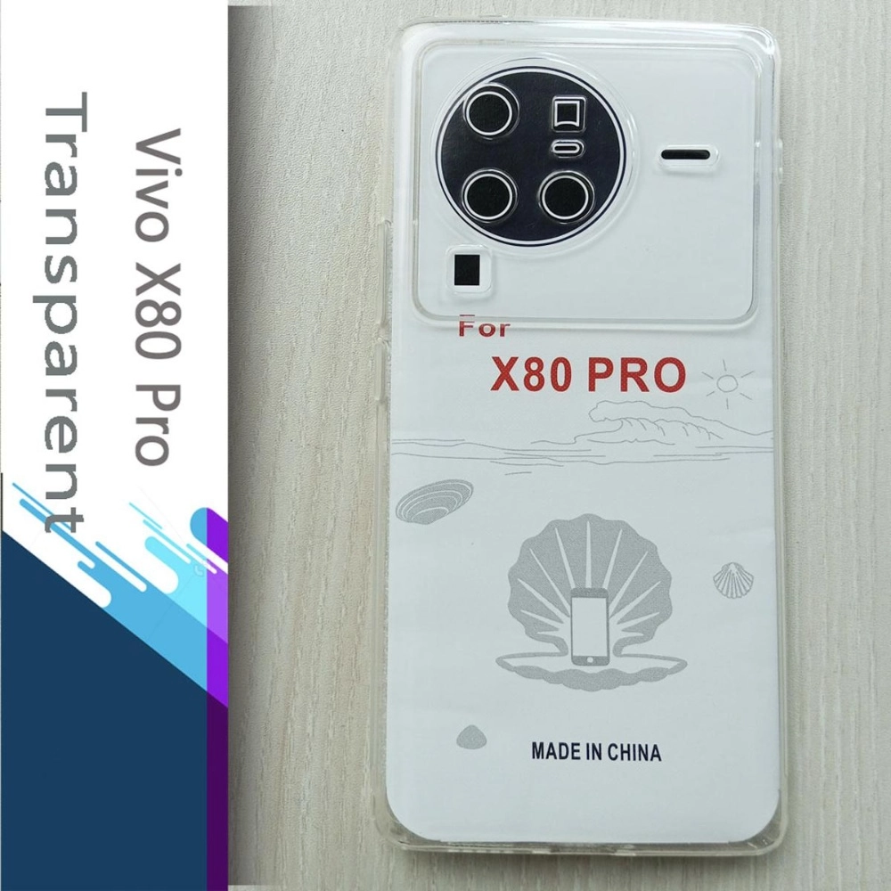 For Vivo X80 Pro - IMPT Premium Silicone Case Crystal Clear Soft TPU Ultra-Thin Transparent ...