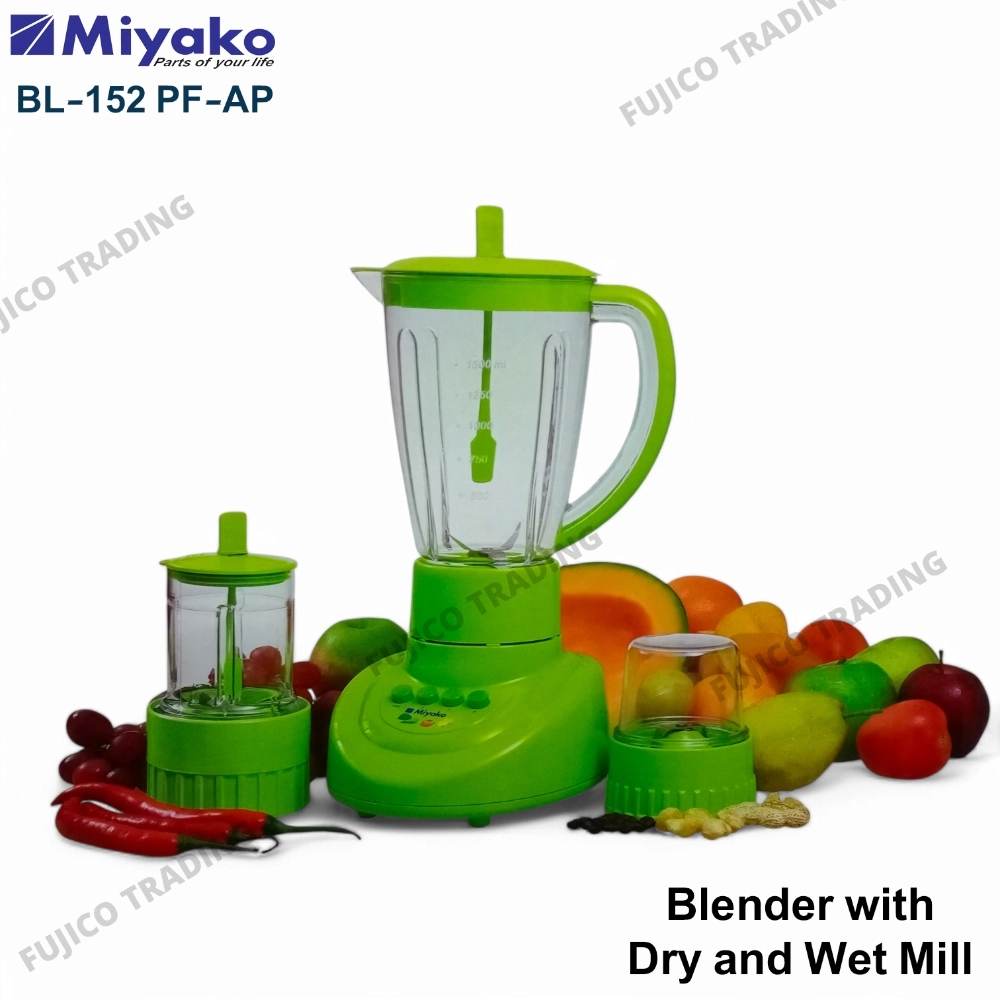 Miyako BL-152 PF-AP Multi Purpose 3 IN 1 Blender machine 1.5 Liter ...