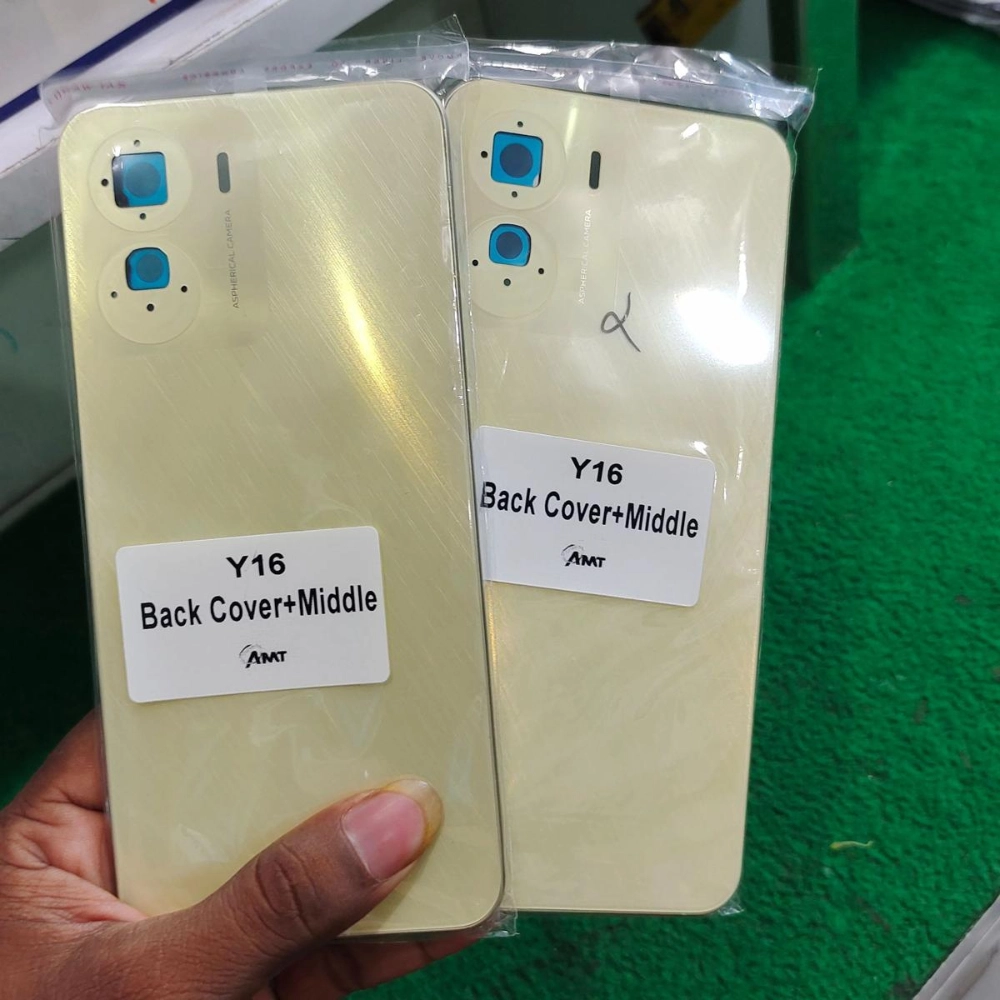 Replacement Backshell Panel+ midel frame for vivo Y16 Battery Back Door ...