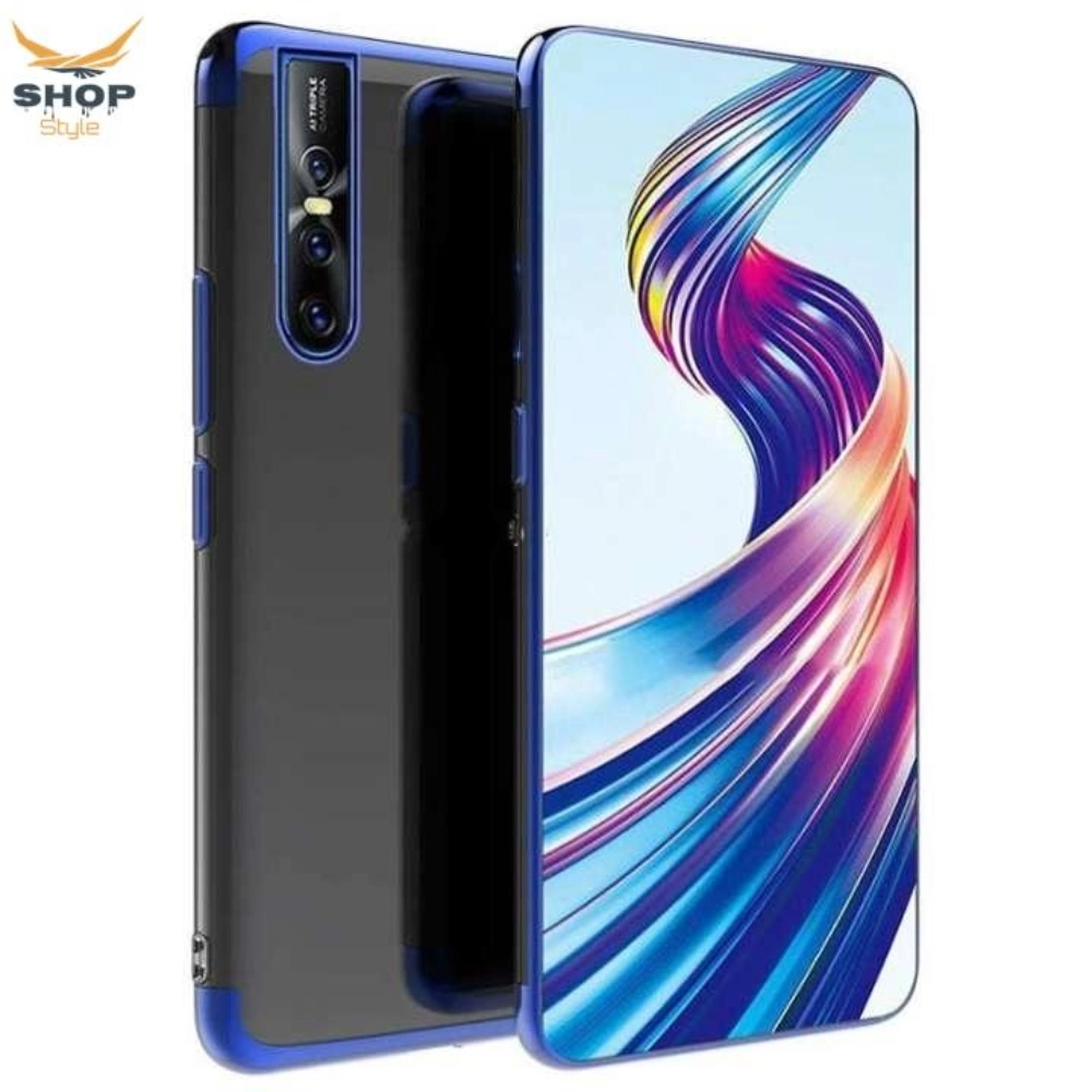 Vivo V15 Pro - Case Clear Laser Plating Transparent Soft Ultra Thin ...