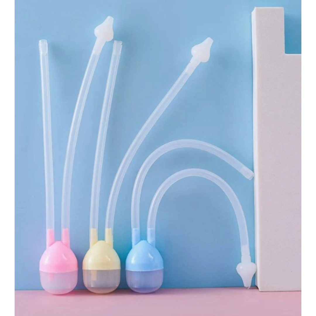 Baby Nose Cleaner Silicone Cleaner Nasal Vacuum Mucus Suction Aspirator ...