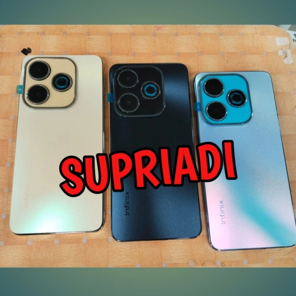 Housing Kesing Casing Bazel + Backdoor Infinix Hot 40i Back Cover Tutup ...