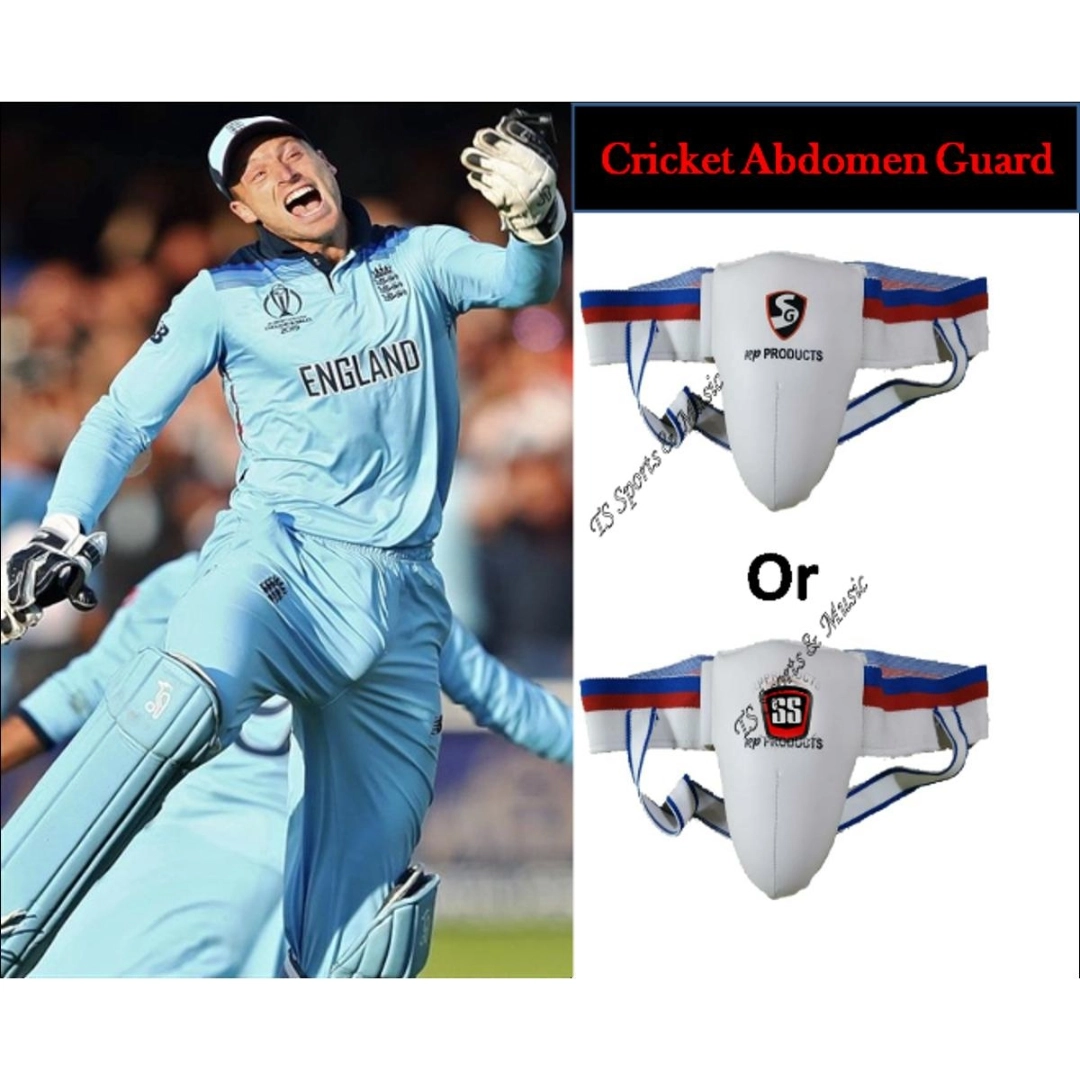 Cricket Abdomen Guard - White (1 Pic)