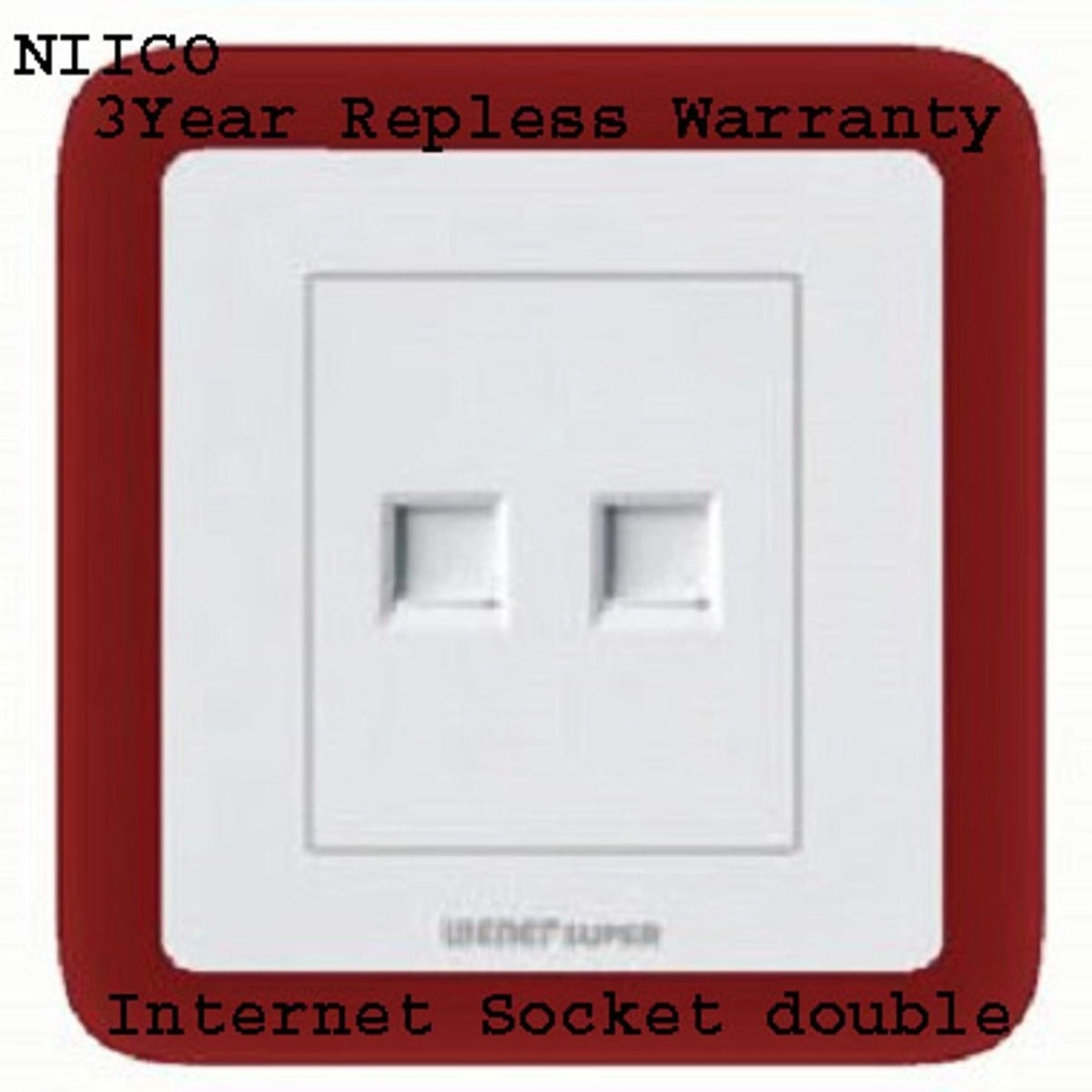 Wener Super Premium Quality Double Internet Socket -(3 Years Warranty)