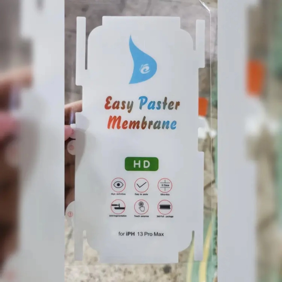 Full HD Clear Back Shield Poly For Iphone 12 pro max