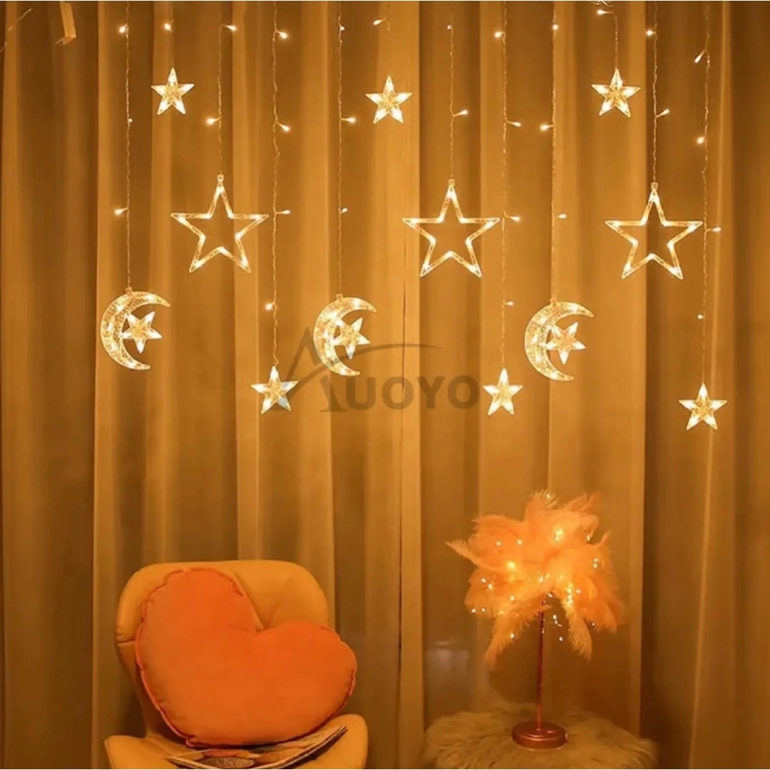 Best Led Curtain Light Curtain String Light Star For Home Decoration