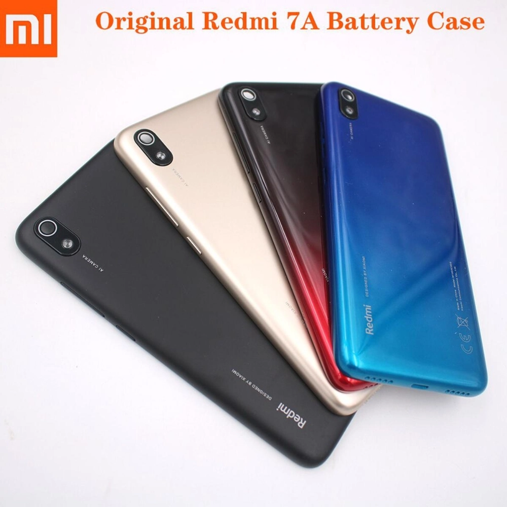 For Xiaomi Redmi 7A Phone Battery Back Cover Backshell Glass Battery ...