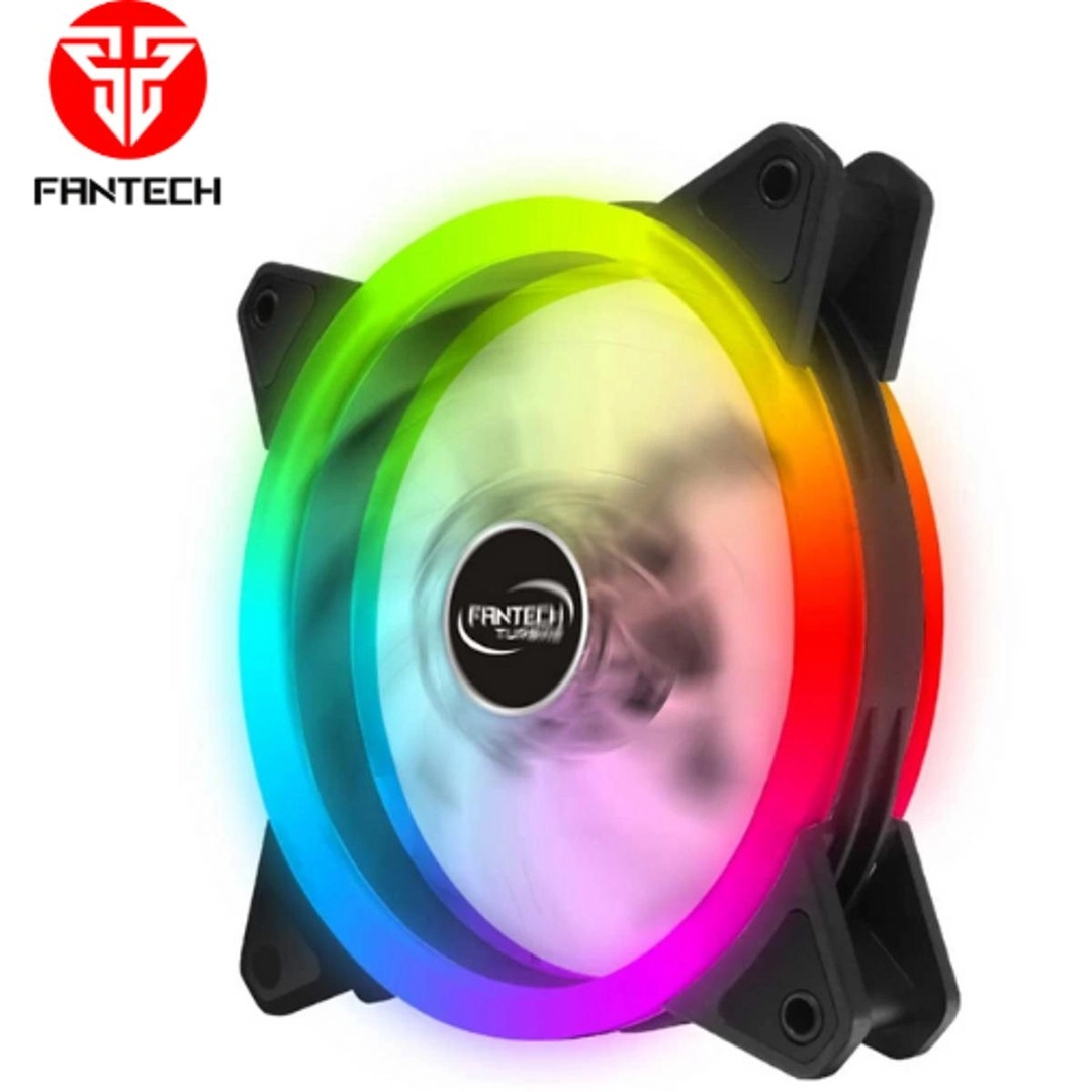 Fantech Fc-124 Dual Side Illuminated Desktop Casing Fan