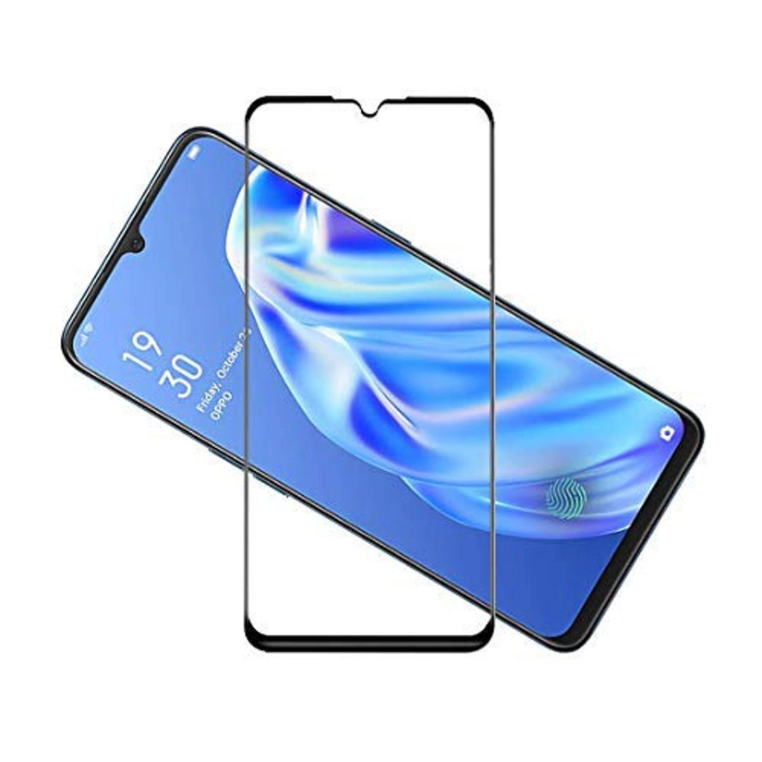 Oppo F15 Tempered Glass Screen Protector 6D/9D/11D - Black