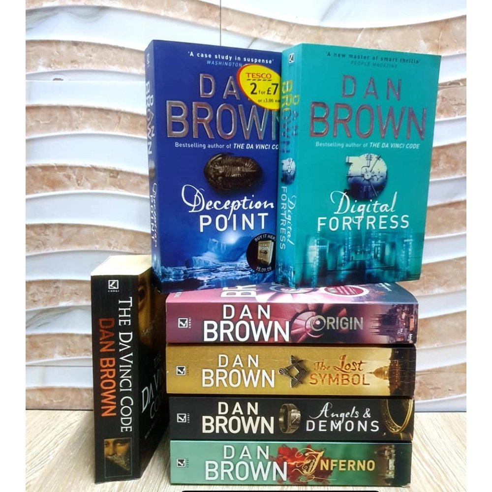 Robert Langdon Series Collection 7 Books Set By Dan Brown