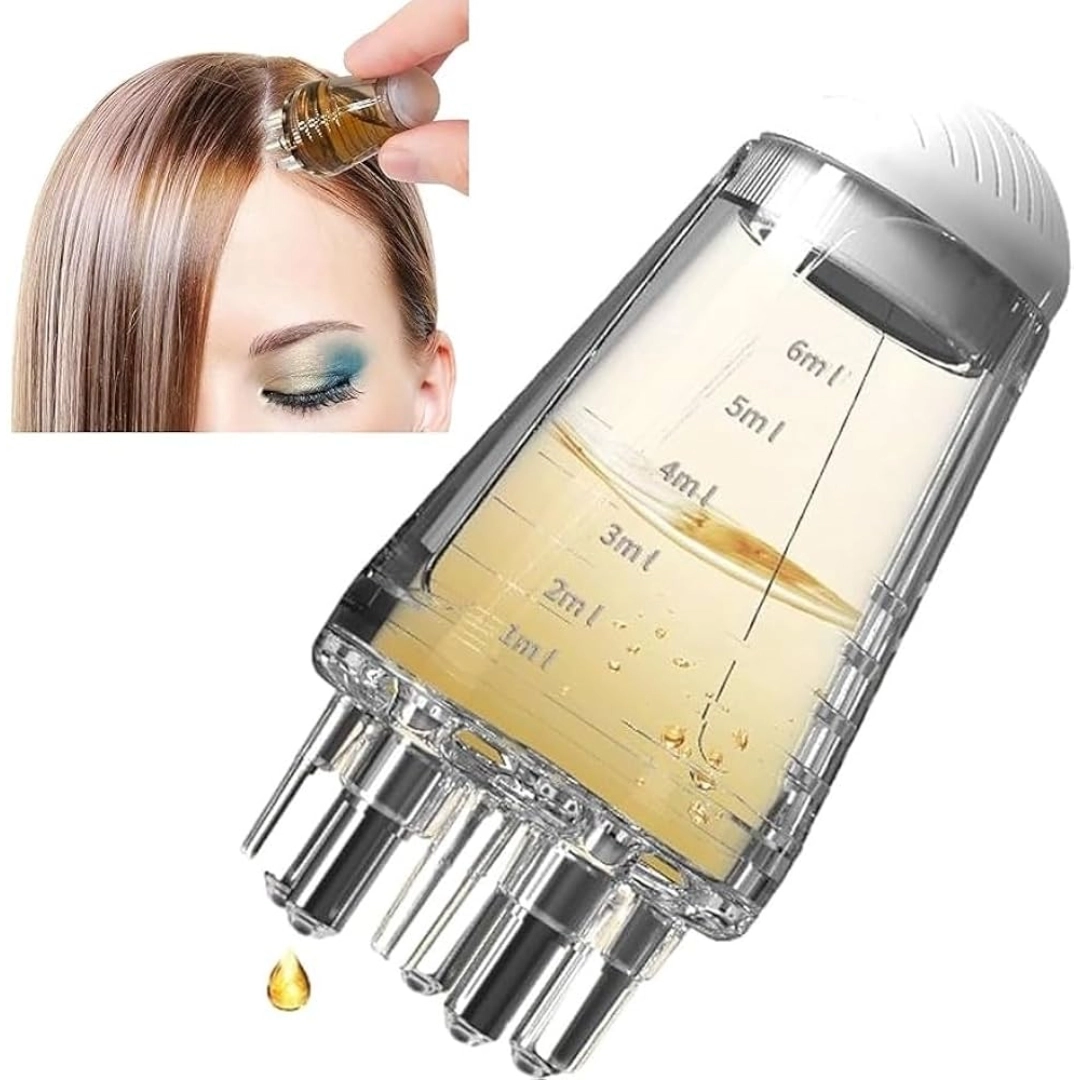 6ml Scalp Applicator Mini Head Massager Roller Ball Brush Hair Growth ...