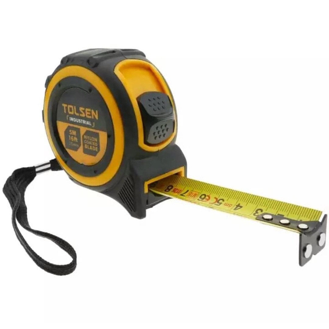 Premium Tolsen 10M 33Ft Nylon Coated Heavy Duty Measuring Tape Metric ...