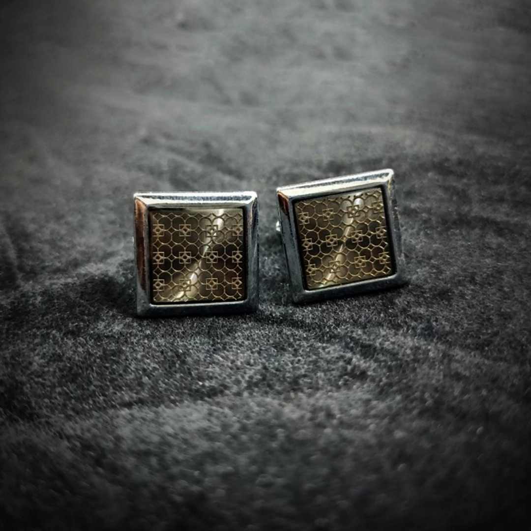 New Medium Cost Cufflinks Button For Men - Design 05