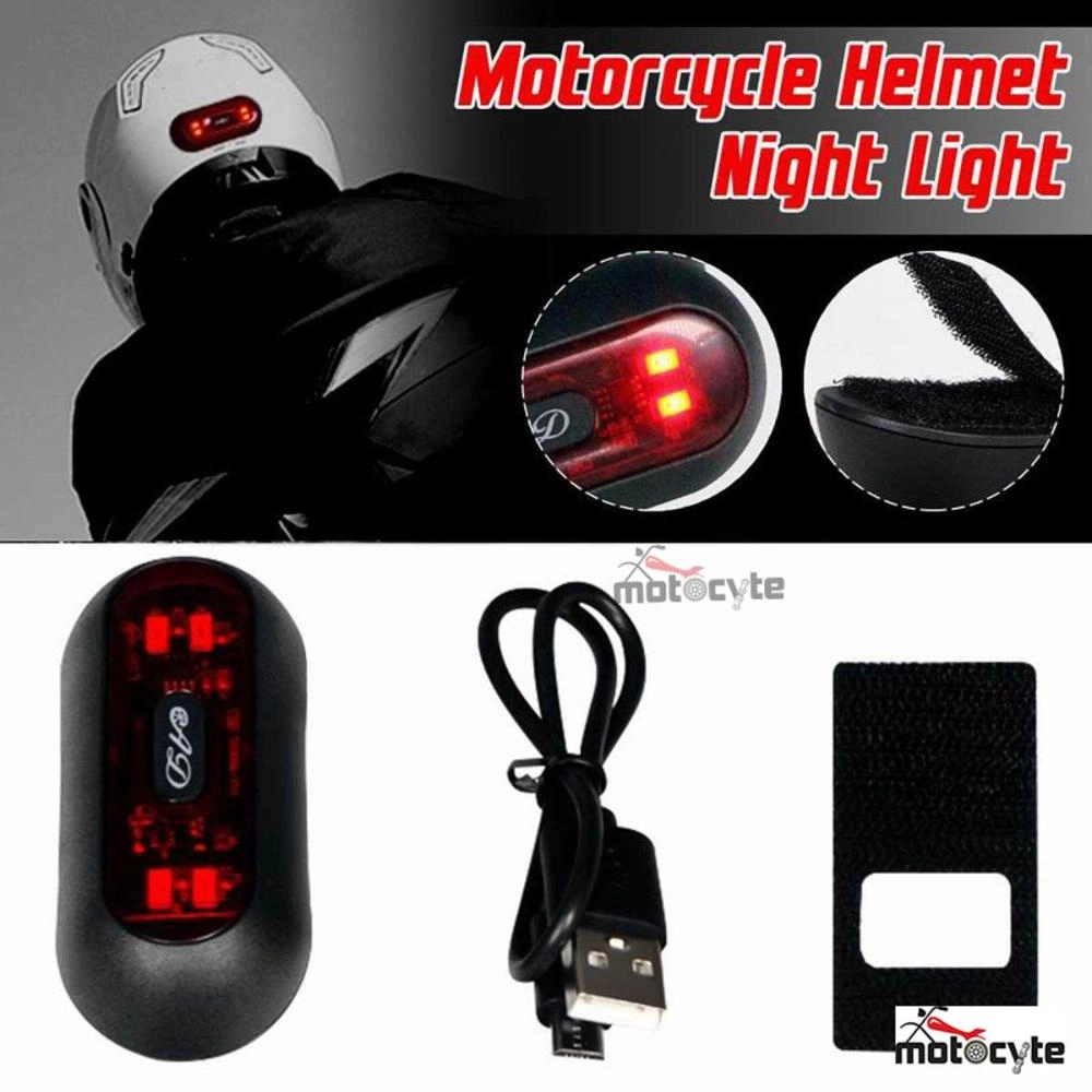 Smart Strip Signal LED Light for Helmet- USB Charge Enable 1 Piece ...
