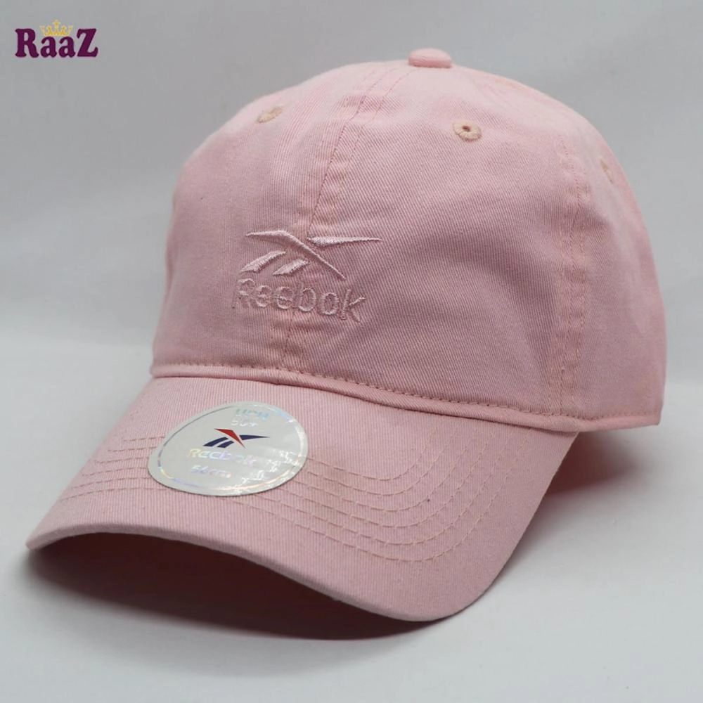 Pink Wash Wash Export Fine Cotton Embroidery Logo Curved Visor Baseball ...