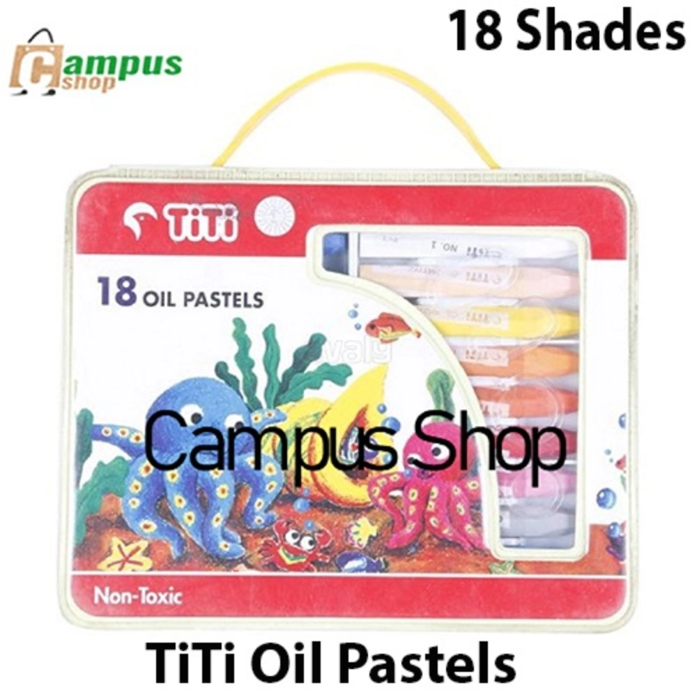 Titi Oil Pastel Non-Toxic Color - 18 Shades