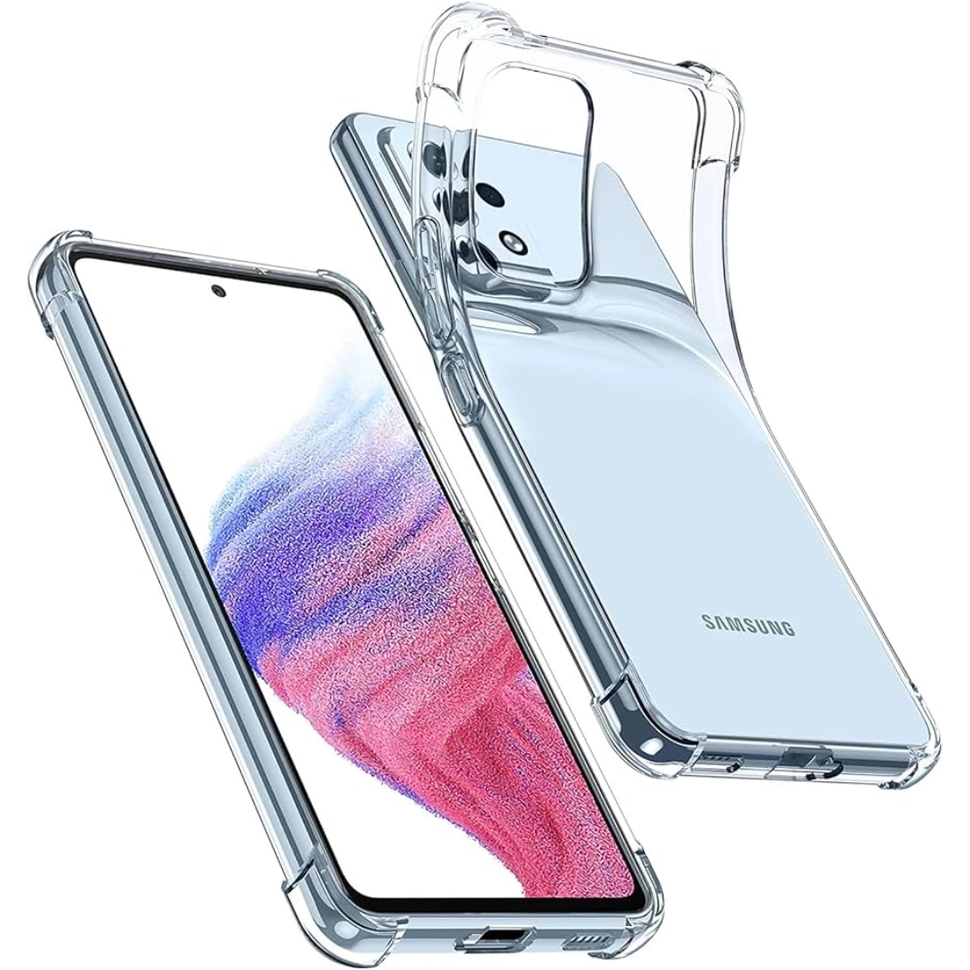 Samsung galaxy A33 5G Flexible Clear Transparent Soft TPU Back Case ...
