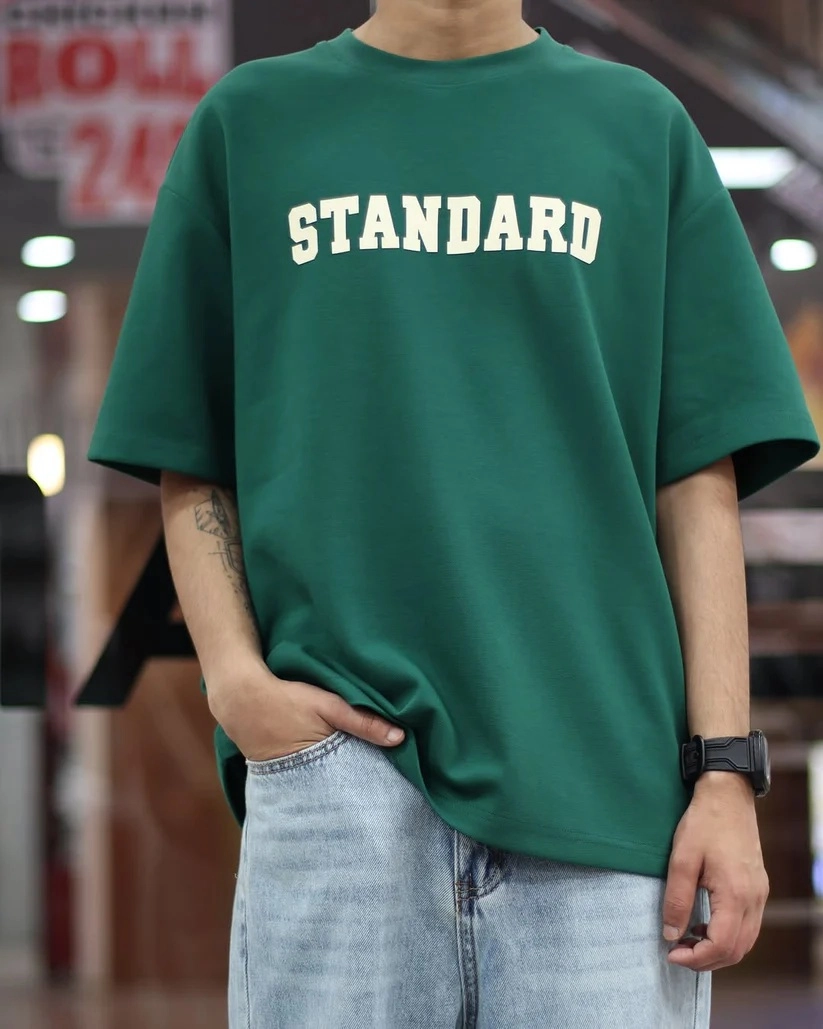 Drop Shoulder Print T-Shirt – Standard