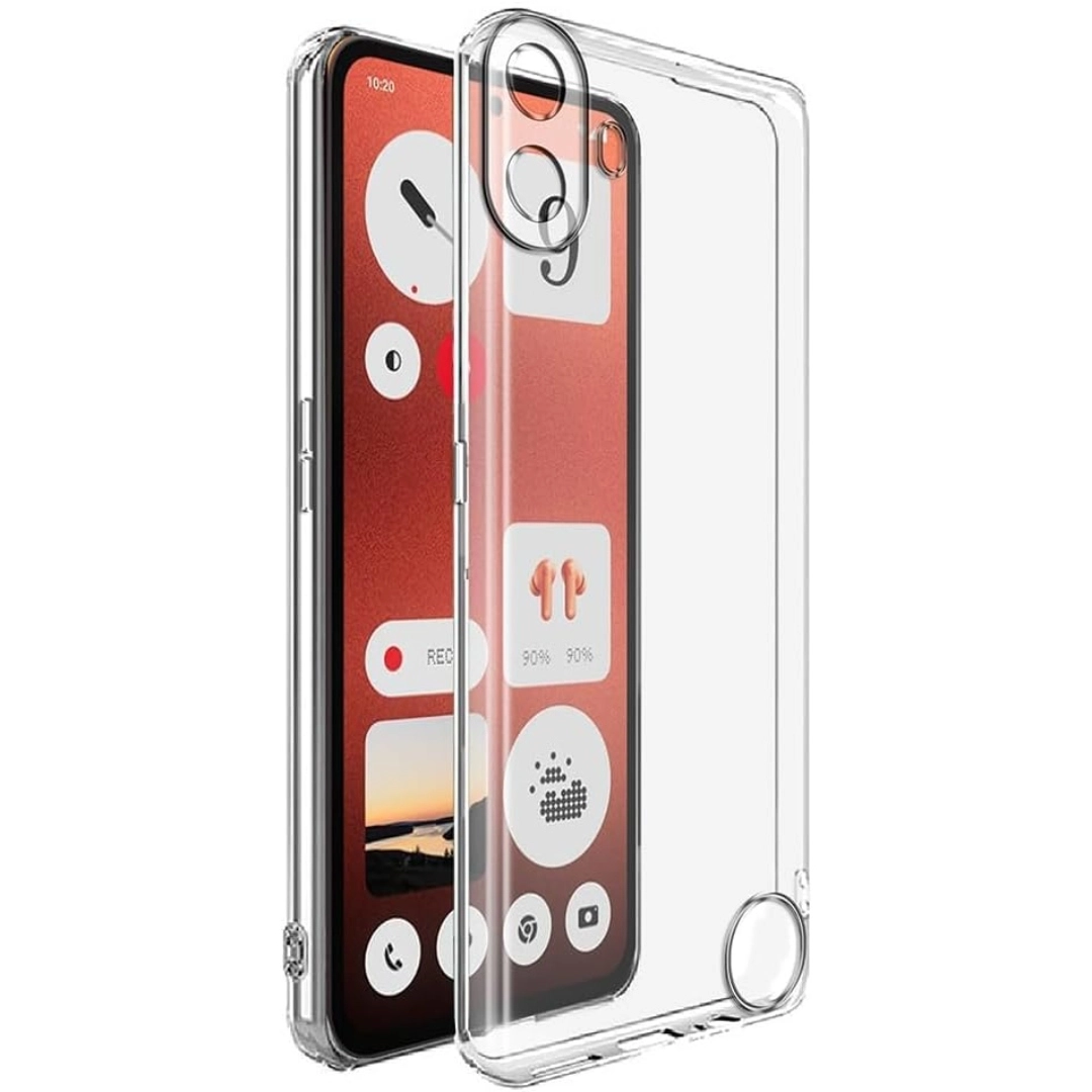 CMF Nothing Phone 1 Soft TPU Back Case – Flexible, Transparent ...