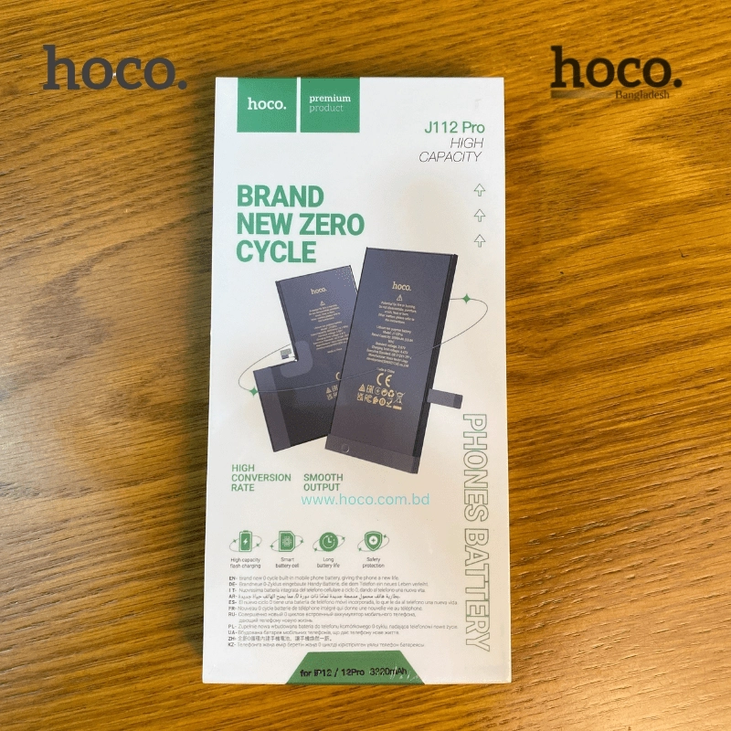 J112 Pro iPhone 12/12 Pro High Capacity Battery | 3320mAh with Safety ...