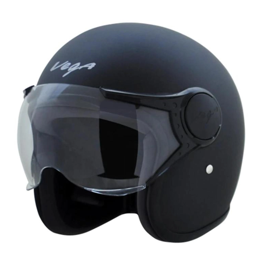 Bega Half Face Black Helmet Use Men and Women