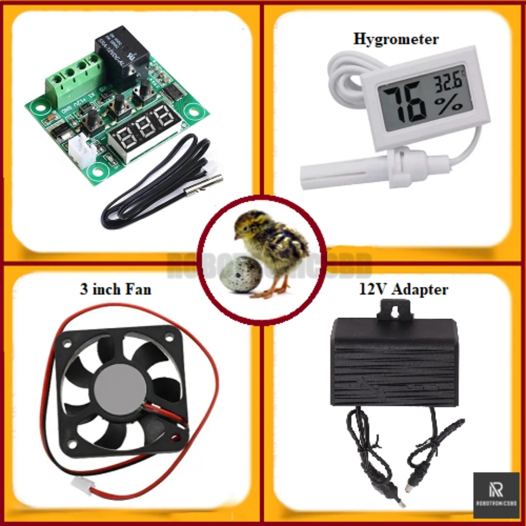 W1209 Temperature Controller 4-in-1 Combo Pack | W1209 Controller ...