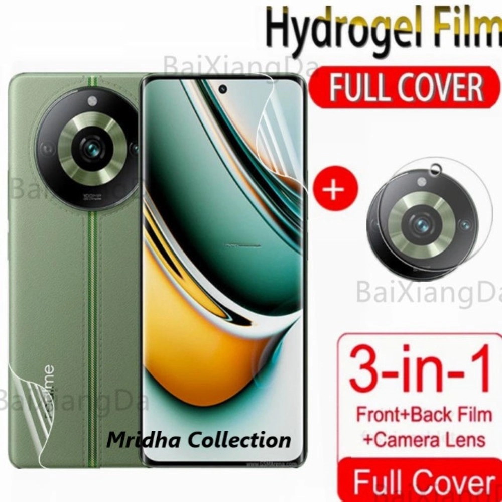 3in1 Protector Combo Pack for Realme Narzo 60 Pro 5G (Front Hydrogel ...