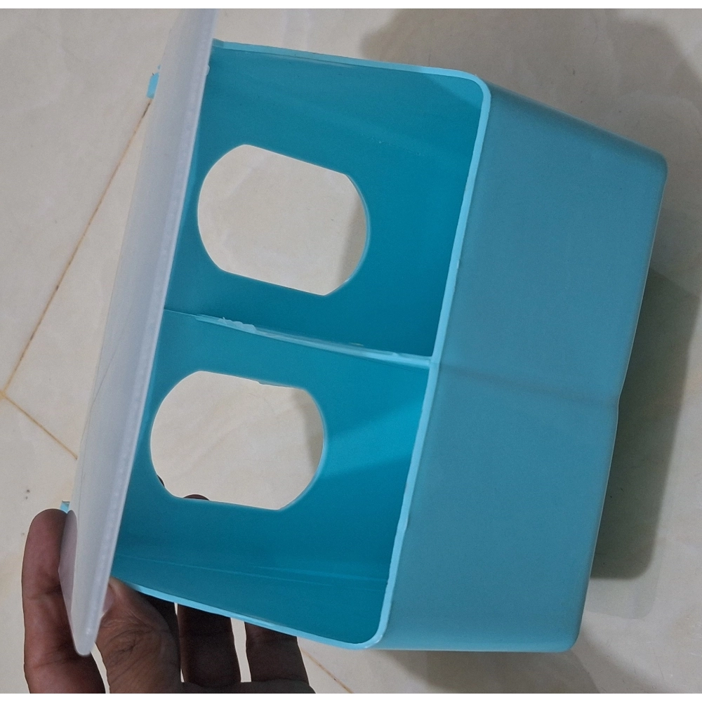 Birds Feeding Box | Two-Hole feeder | Pigeon, poultry, Hen, Quail ...
